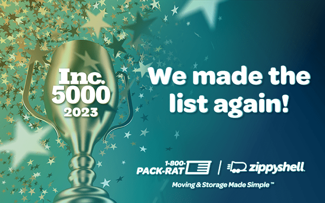 Zippy Shell Ranks No. 4836 on the 2023 Inc. 5000 List
